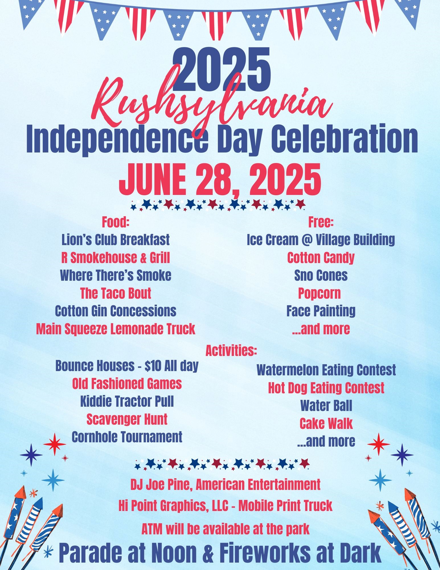 Home - Village of Rushsylvania, Ohio